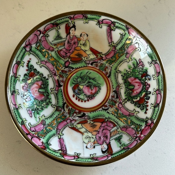 ANDREA FENZI | Accents | Vintage Andrea Bowl Hand Painted In Hong Kong ...